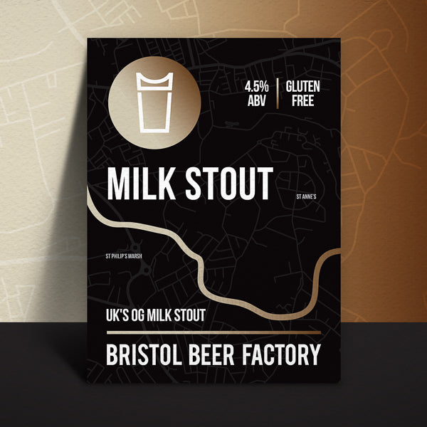 Mini Tin | Milk Stout | Craft Beer | Bristol Beer Factory