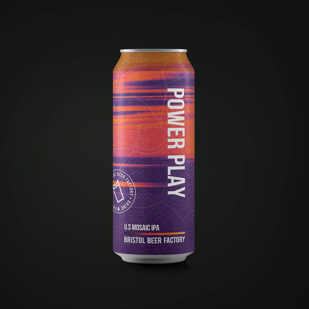 Power Play 5.0% | 4 and 12 Pack Cans | Craft Beer | Bristol Beer Factory