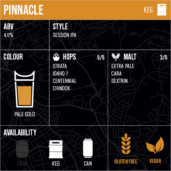 Pinnacle | Keg | Bristol Beer Factory