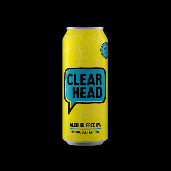 CLEAR HEAD (12 PACK) Alcohol Free Beer | Bristol Beer Factory | Craft Beer