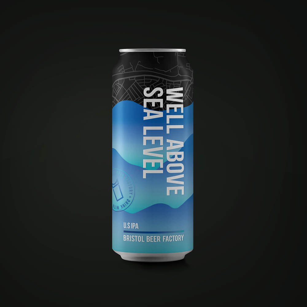Well Above Sea Level | 12 Pack Cans | Lactose IPA | Brsitol Beer ...